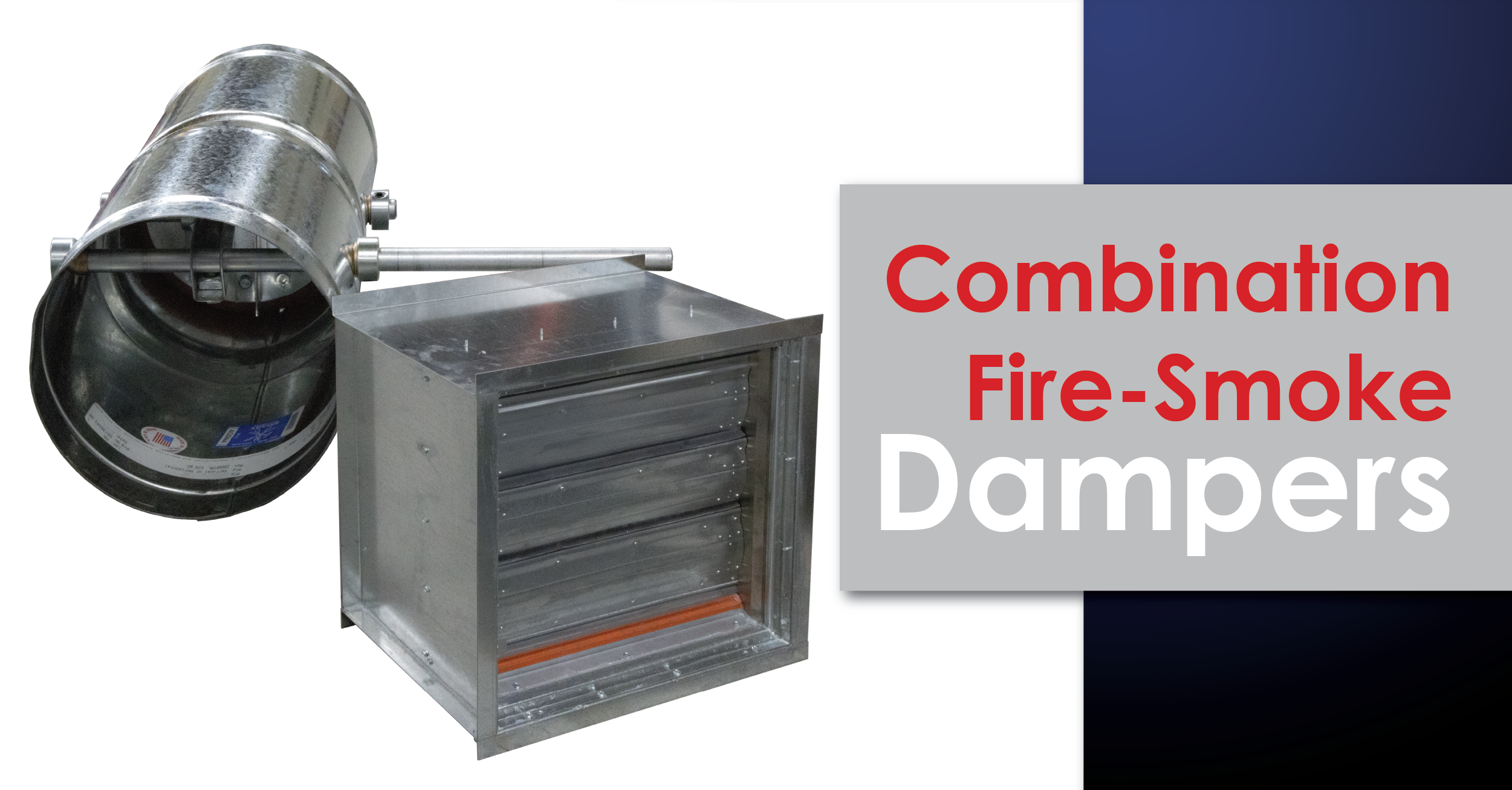 Combination Fire Smoke Dampers from Air Balance