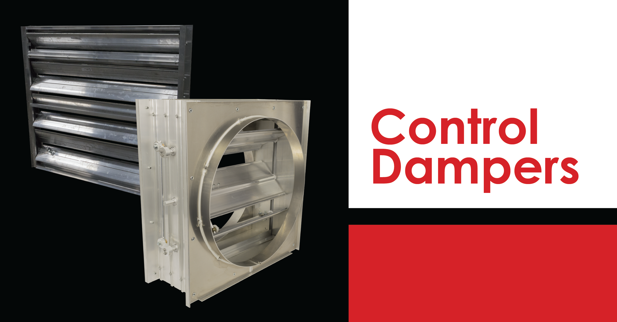 Control Dampers from Louvers & Dampers